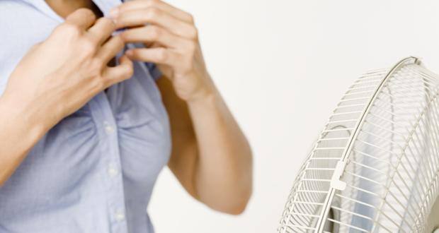 Not just during menopause, hot flashes are experienced way after too ...