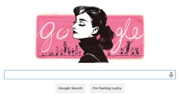 Audrey Hepburn's birthday: Google Doodle celebrates legendary actress ...
