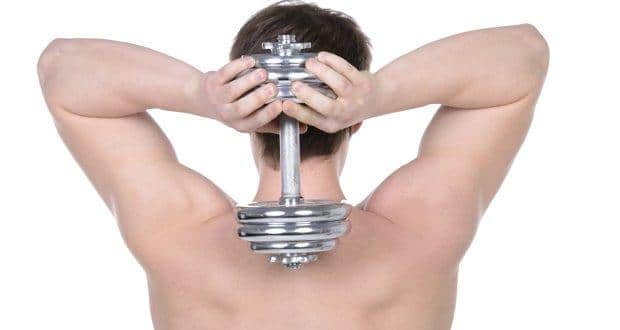 Shape your triceps with the dumbbell triceps press | TheHealthSite.com