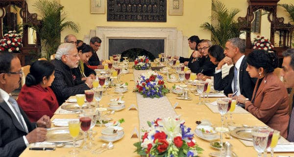 Barack Obama avoids eating spicy Indian food on visit to India ...