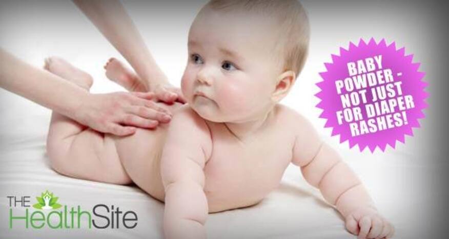 5 amazing uses of baby powder | TheHealthSite.com