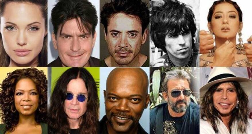 10 celebrities who beat drug addiction | TheHealthSite.com