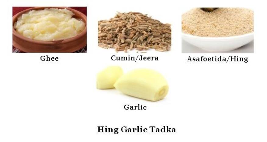 Health benefits of different types of tadkas (seasoning ...