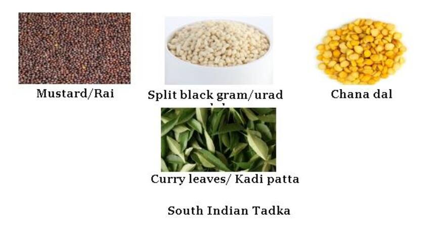 Health benefits of different types of tadkas (seasoning ...