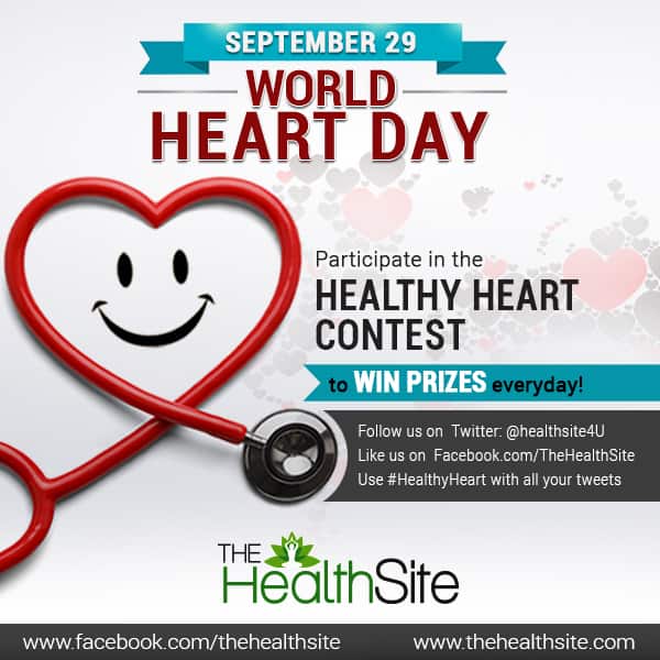 Are you participating in the #HealthyHeart Contest? | TheHealthSite.com