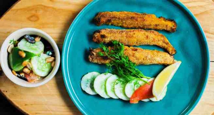 Healthy recipe: Roasted Bombil with Koshimbhir by Chef Ranveer Brar ...