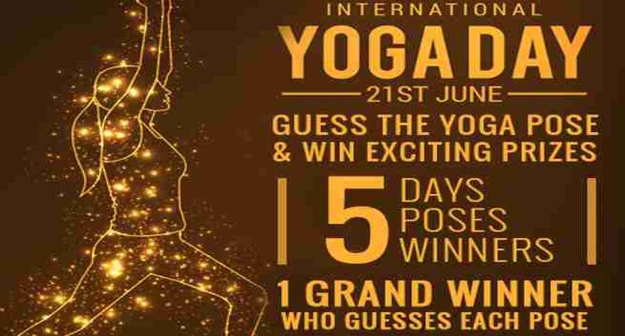 International Yoga Day--Guess the Yoga Pose Contest on Instagram and ...