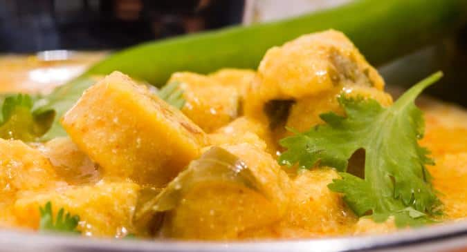 Healthy lunch recipe – Gavar gatte ki sabzi (cluster beans vegetable ...