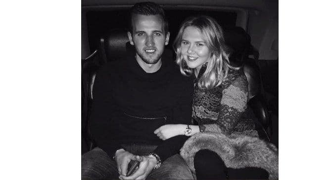 6 times England Captain Harry Kane and fiancee Kate Goodland showed the ...