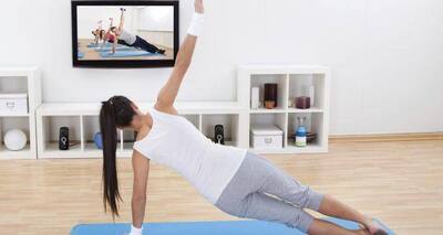 Get fit at home with fitness video games! | TheHealthSite.com