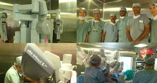 Thyroid surgeries without scars, thanks to the Robotic Surgical Systems ...