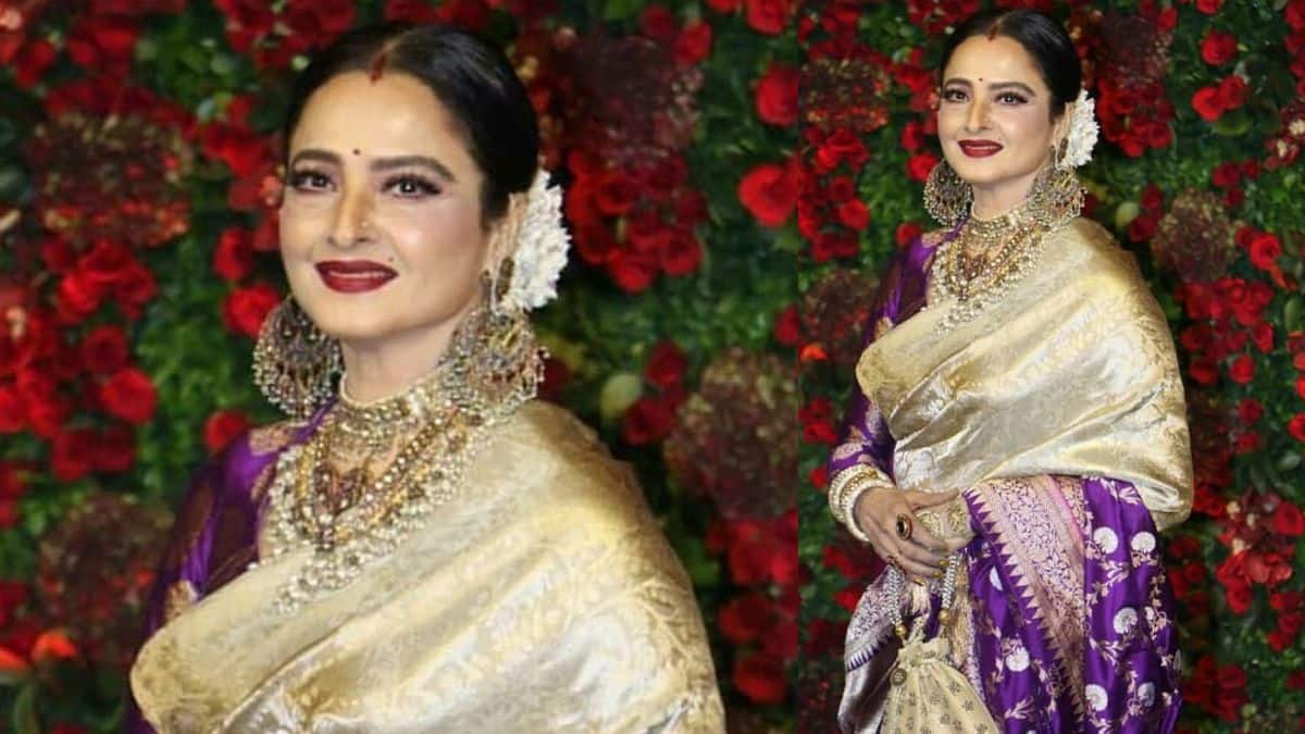 Rekha Marriage Broken Reason: रेखा को शादी के जोड़े में देख सास ने ...