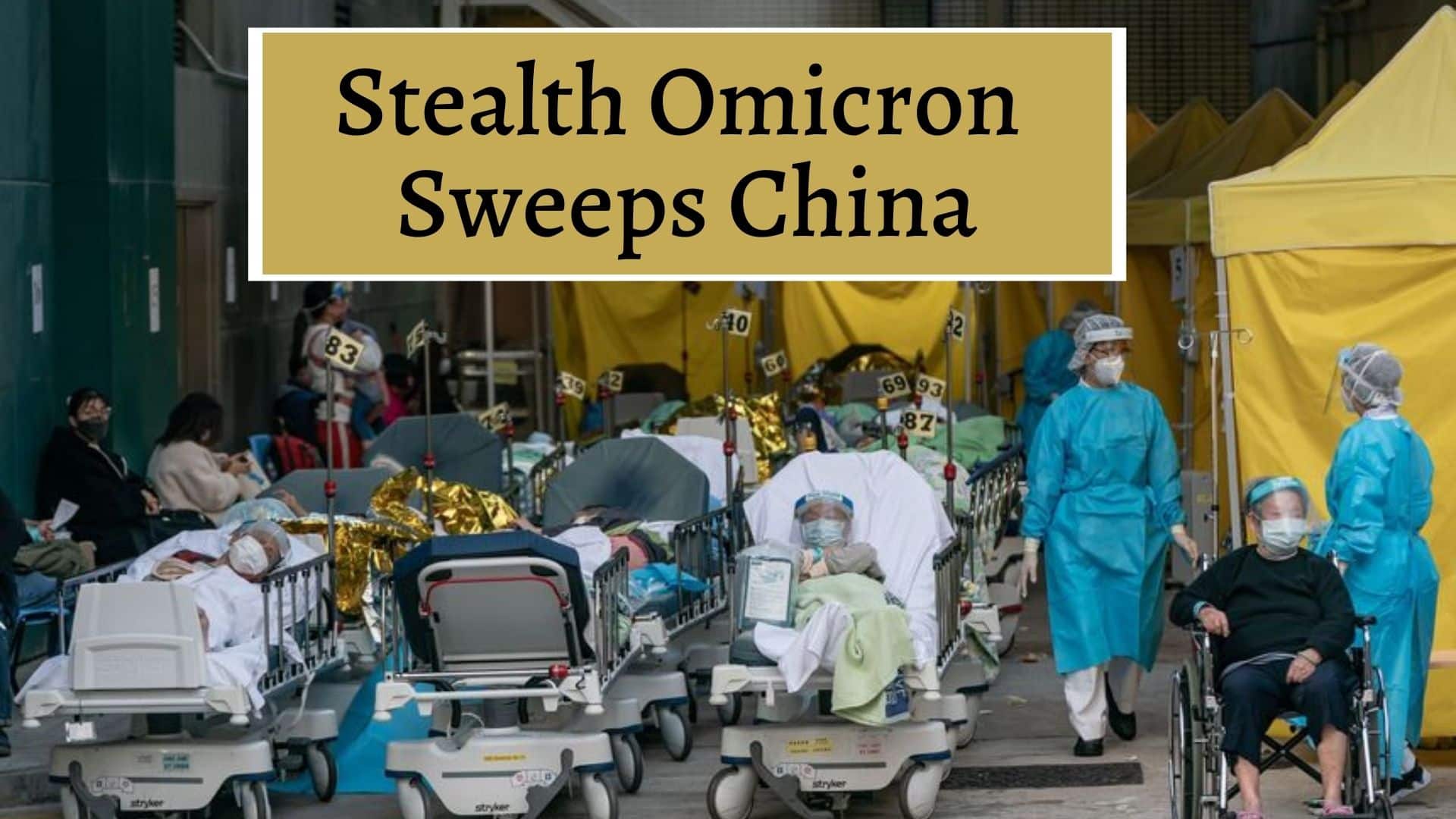 Millions Under Lockdown As Stealth Omicron Sweeps China, Cases Double ...