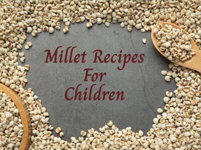 Millet For Kids: Healthy And Fingerlicious Recipes For Bone Health And ...