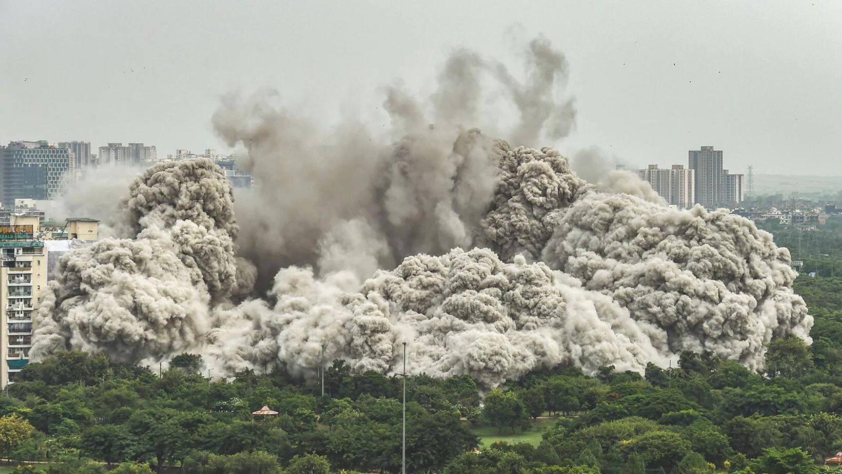 Noida Twin Tower Demolished: Respiratory Disease Patients May ...