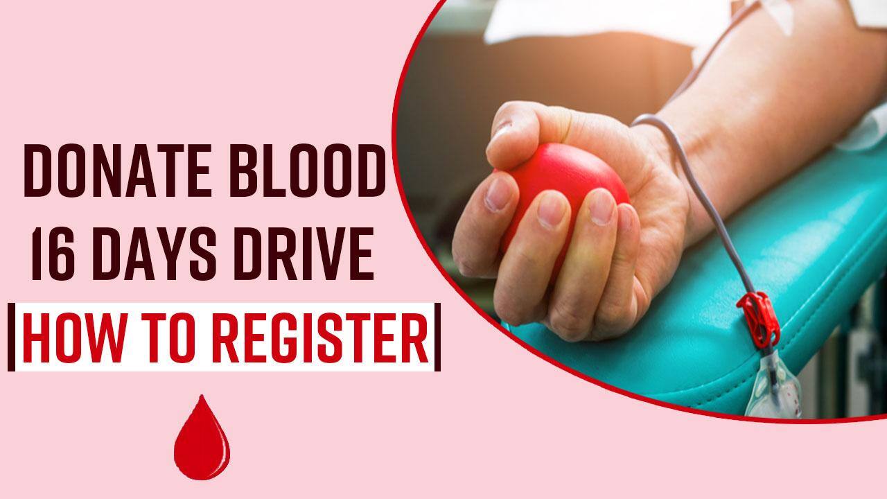 Blood Donation Drive: All You Need To Know About The Mega Drive For ...