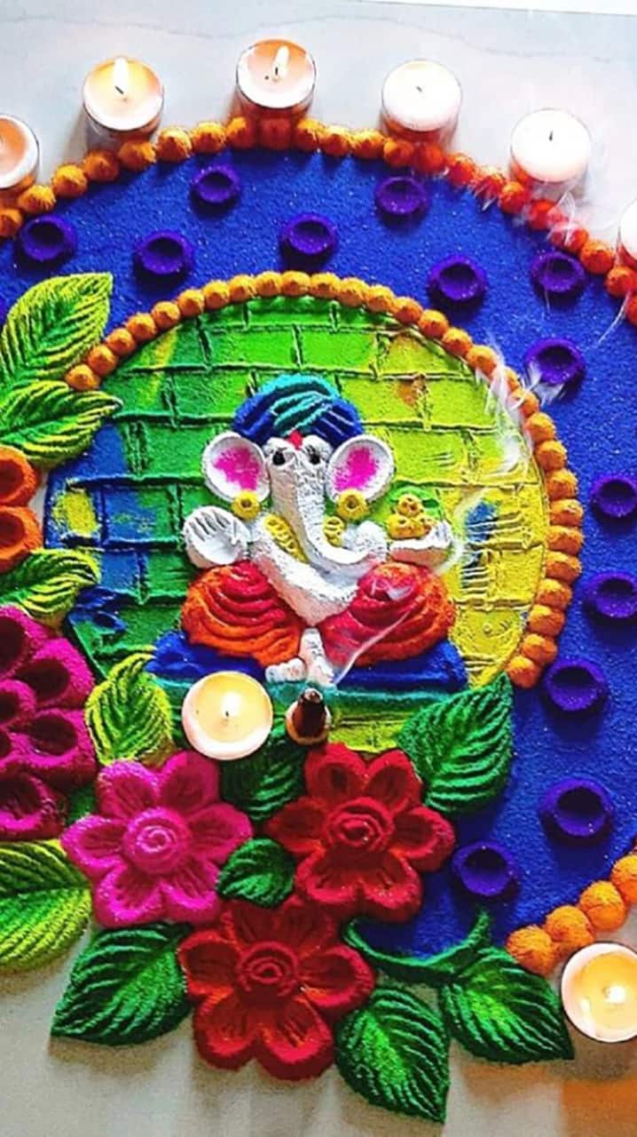सेहत के लिए रंगोली बनाने के 8 फायदे