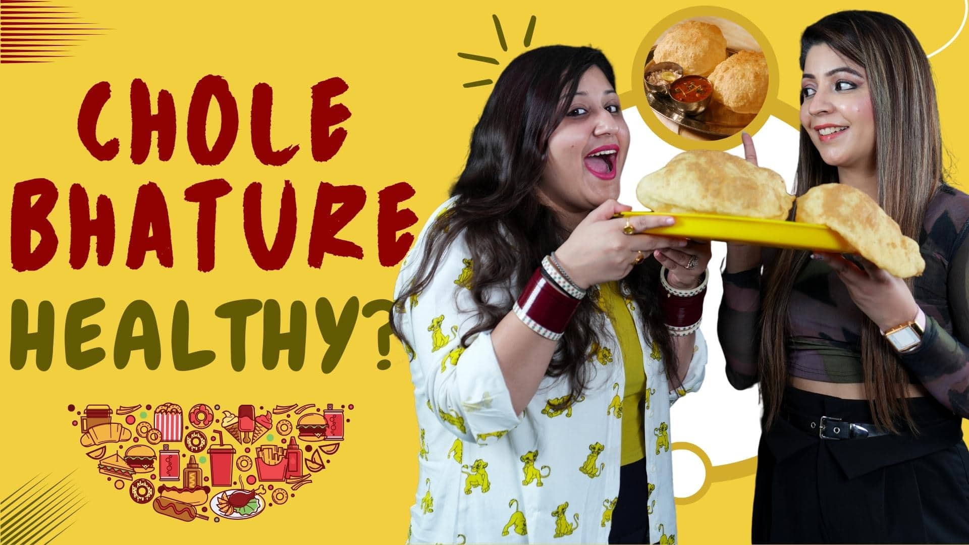 Whats On My Plate: Is Chole Bhature Healthy? | TheHealthSite.com Videos