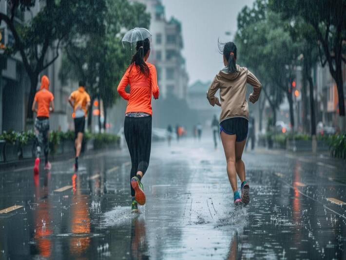 7 Reasons Why You Must Go Out For A Run In Monsoon | TheHealthSite.com