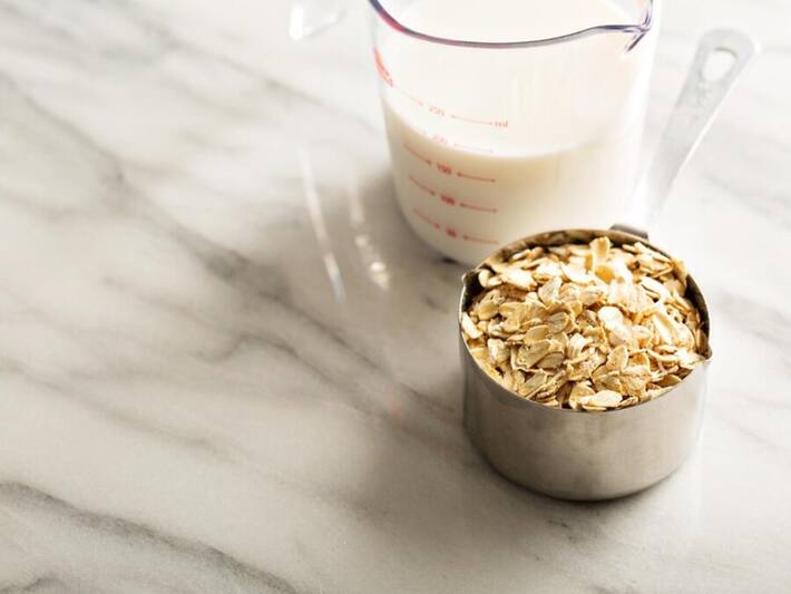 Healthy Breakfast Options : 7 Health Benefits of Eating Oats with Milk ...