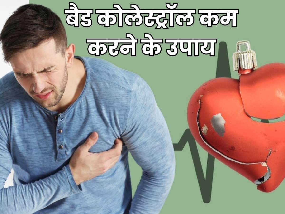 बैड कोलेस्ट्रॉल लेवल को कम करने के लिए करें ये 5 काम, हार्ट भी रहेगा ...