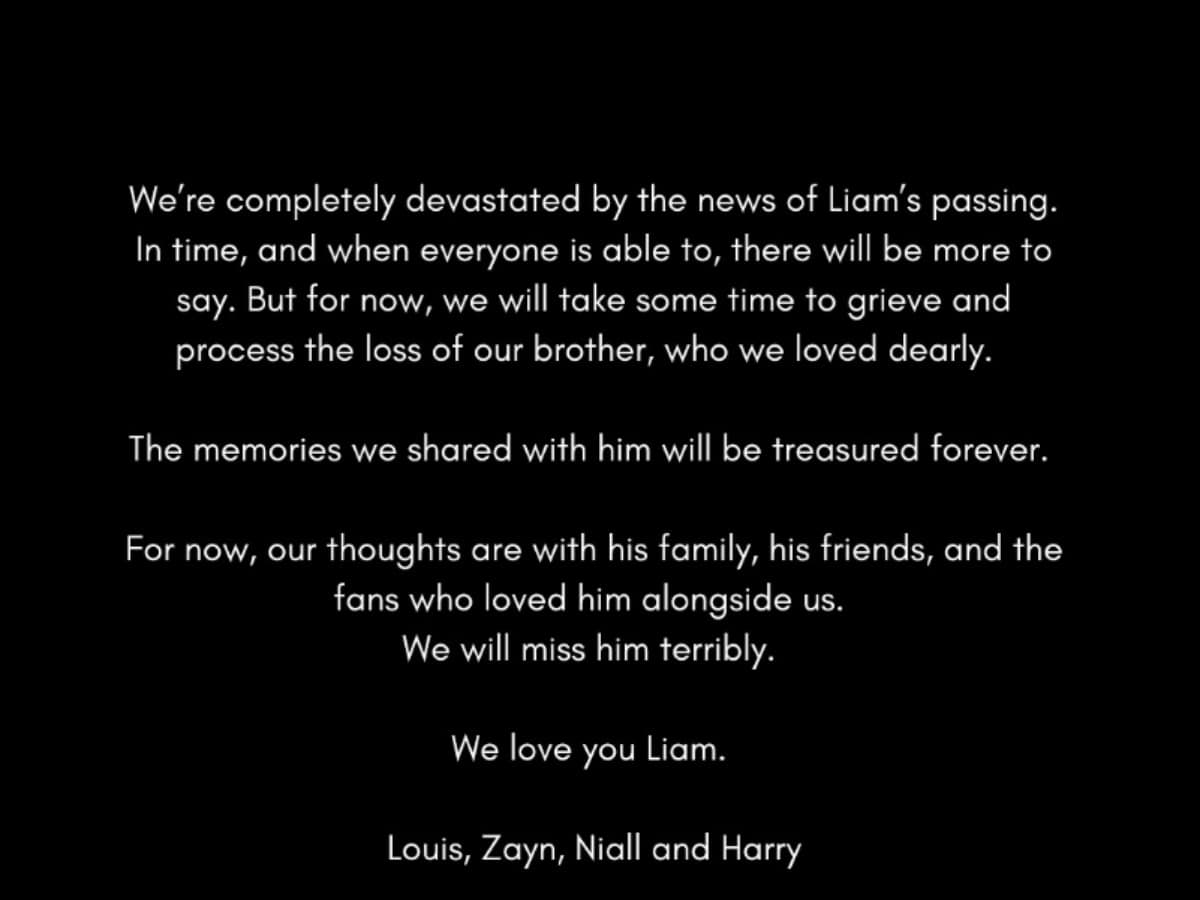 Liam Payne Death: The Singer's Cause Of Death Revealed To Be ...
