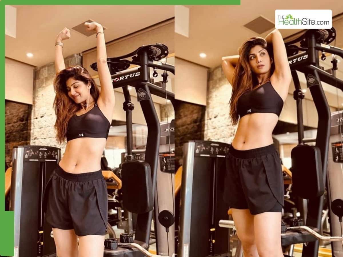 Shilpa Shetty Fitness The Actor Beats Stress By Practising This Yoga