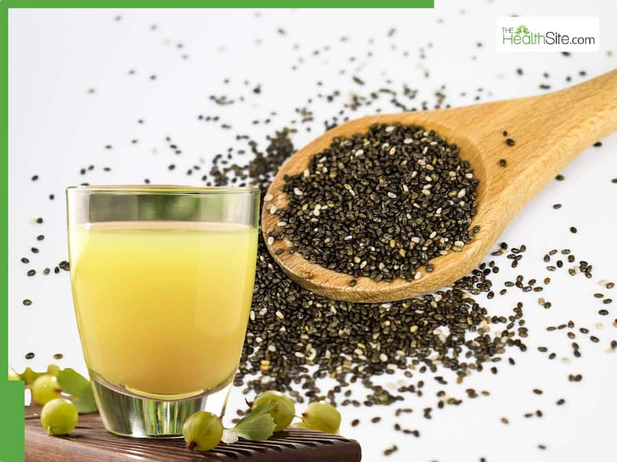 Amla Chia Seeds Water: 5 Proven Health Benefits of Drinking Chia Soaked ...