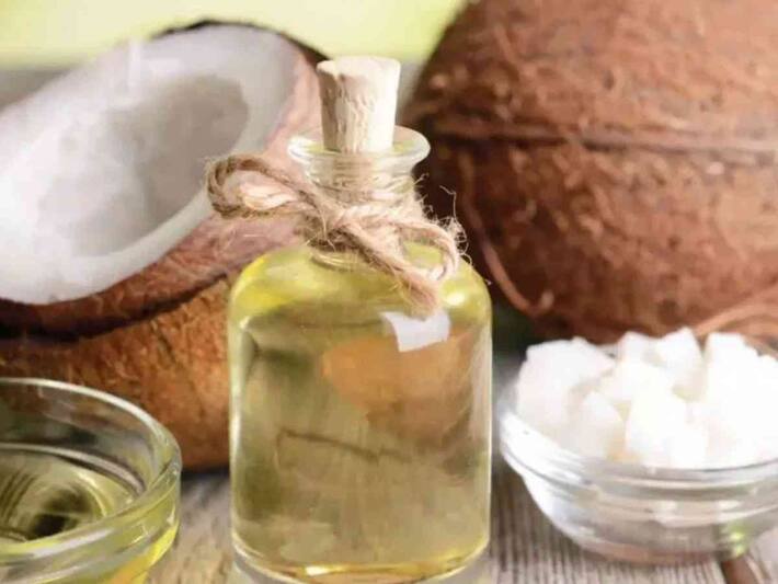 Fitkari aur Coconut Oil ke Fayde | फिटकरी और नारियल तेल को मिलाकर लगाने ...