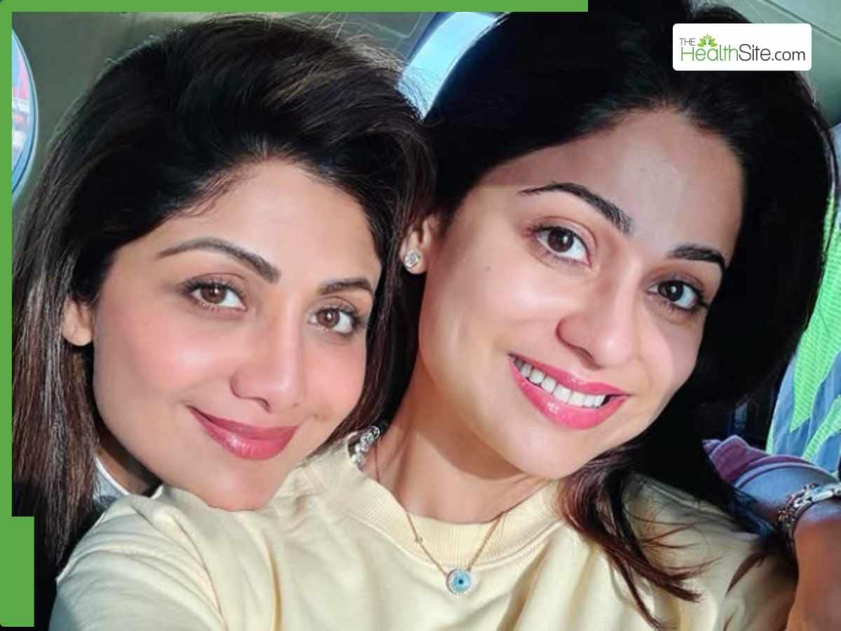 Shilpa Shetty Levels Up Her Core Workout As She Exercises With Sister Shamita Shetty ...