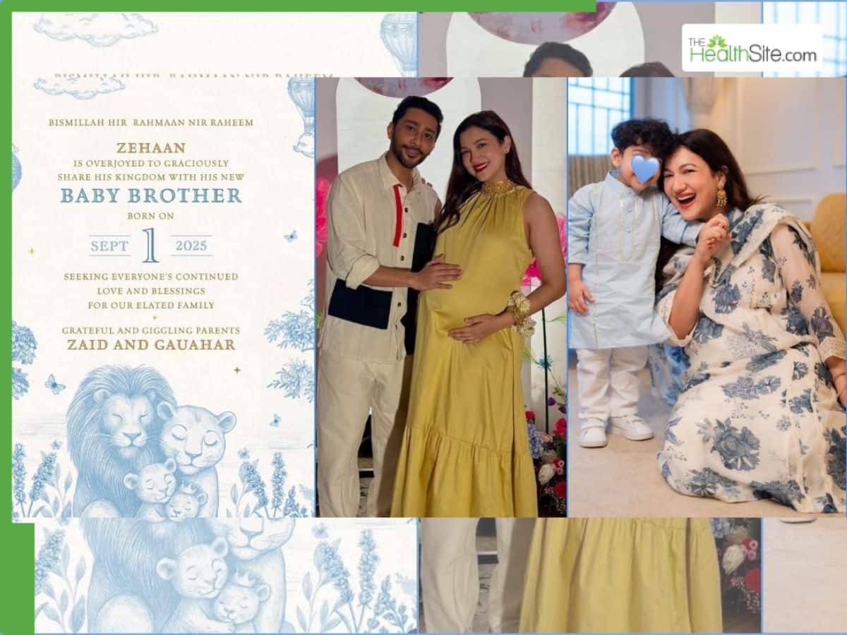 Gauahar Khan And Zaid Darbar Welcome Second Baby Boy | TheHealthSite.com