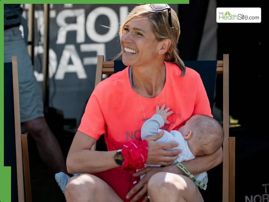 Stephanie Case’s 100 km Victory While Breastfeeding Her Son Redefines ...