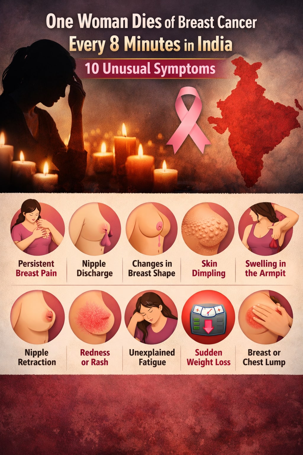 One Woman Dies of Breast Cancer Every 8 Minutes in India: 10 Unusual ...