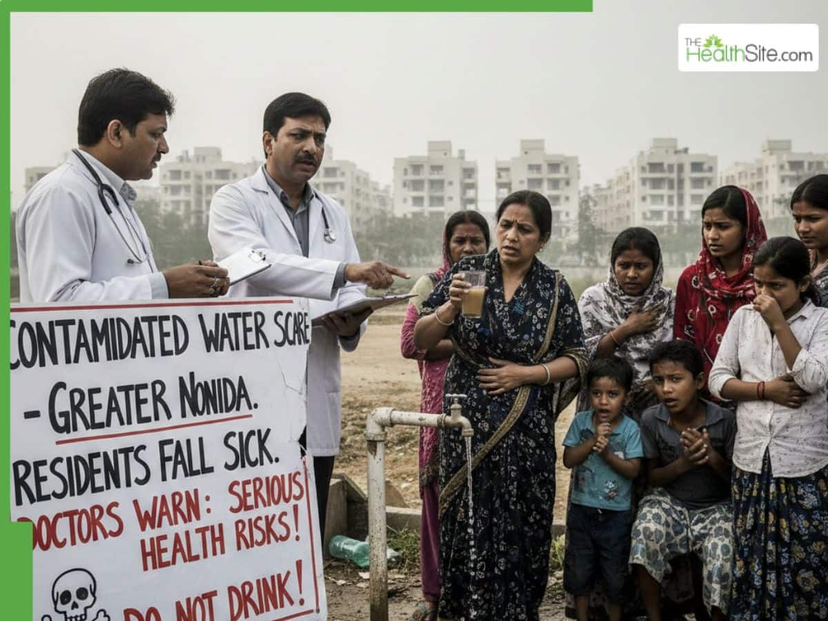 Contaminated Water Scare In Greater Noida: Residents Fall Sick, Doctors ...