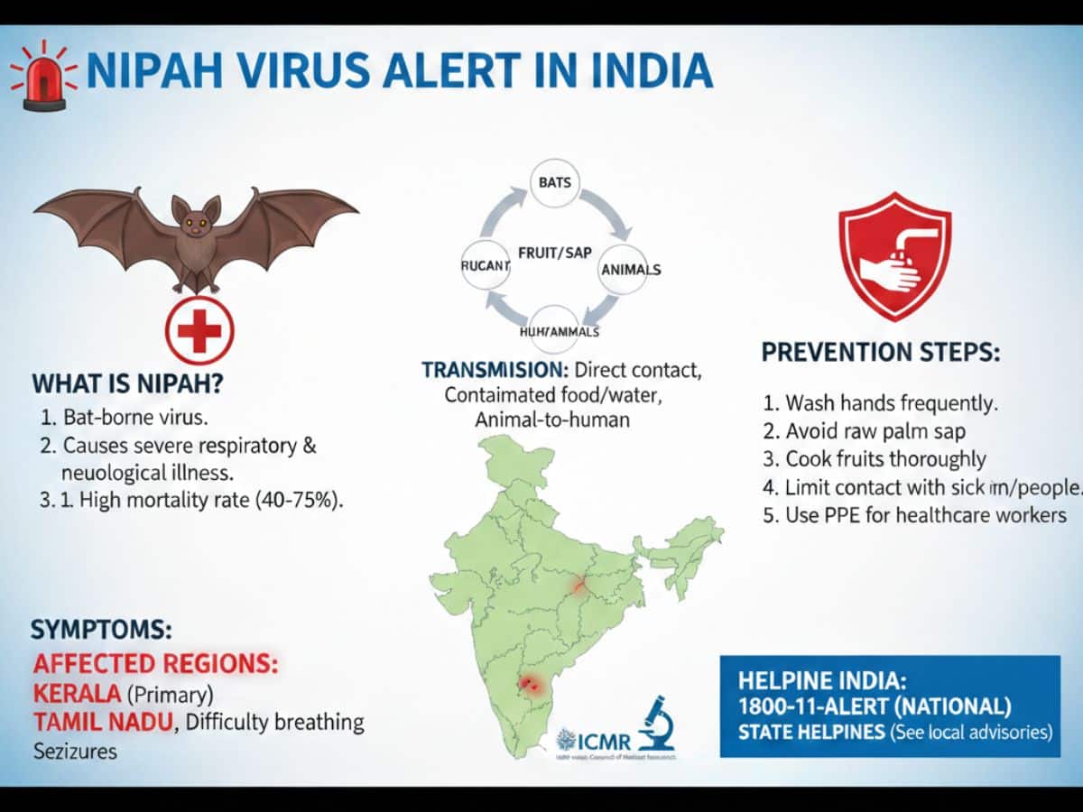 Nipah Virus Outbreak In India: Essential Safety Measures To Protect ...