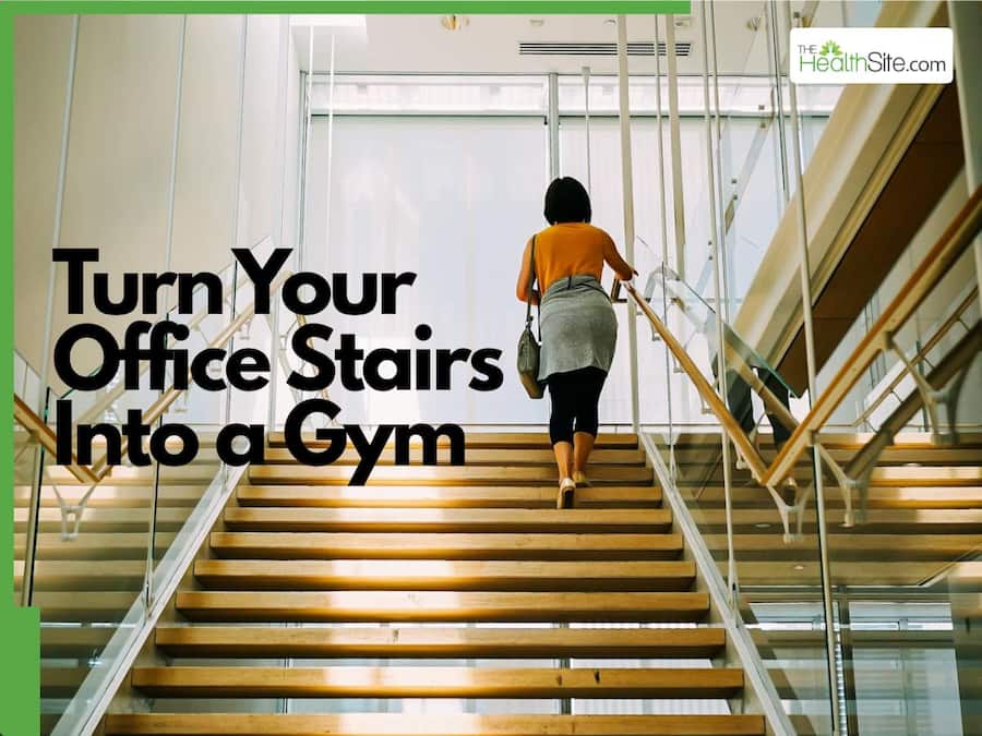 Turn Your Office Stairs Into A Gym: 6 Simple Exercises For Healthier ...