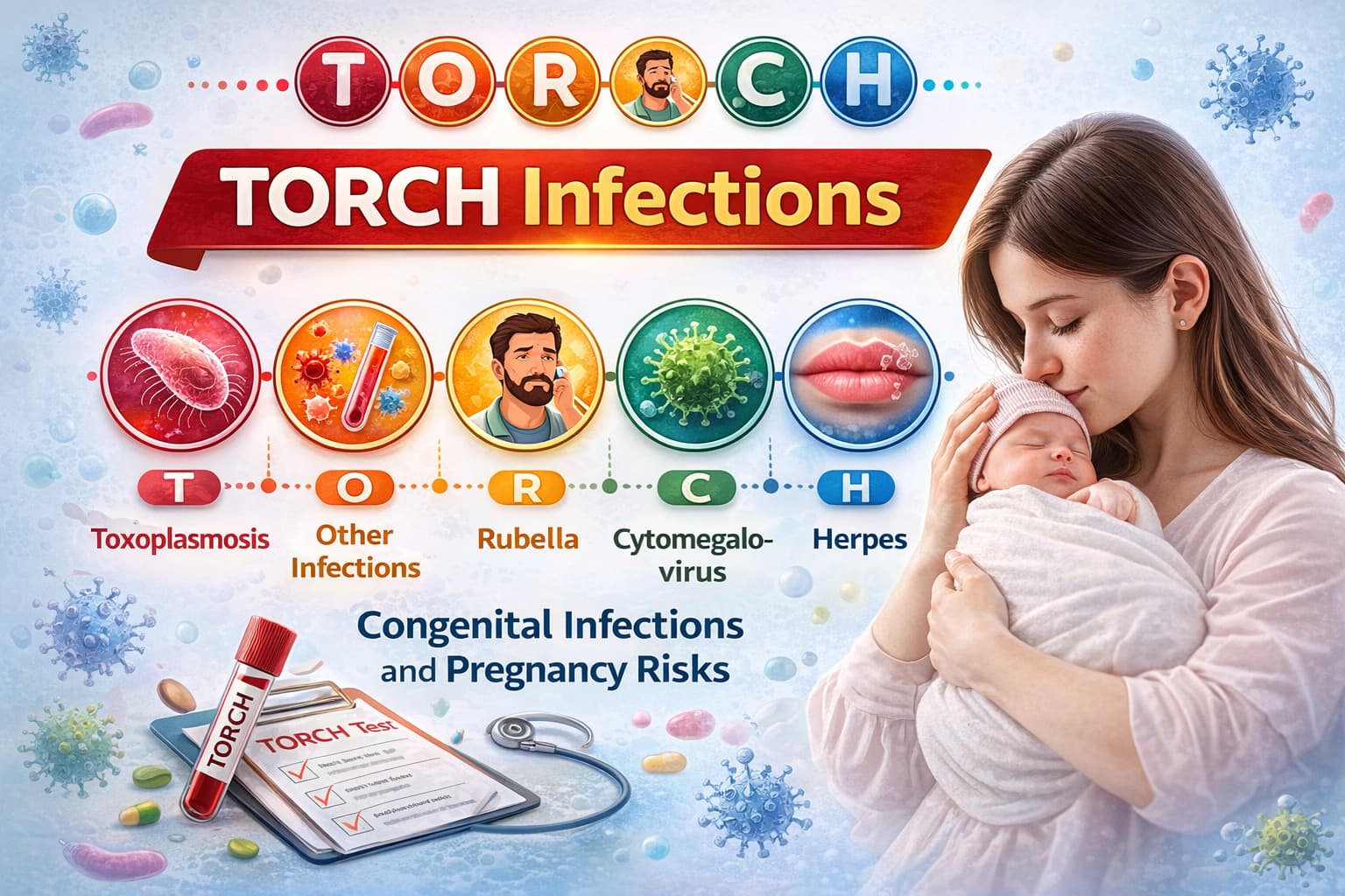 TORCH Infections In Pregnancy: Symptoms, Risks To Baby, Tests ...