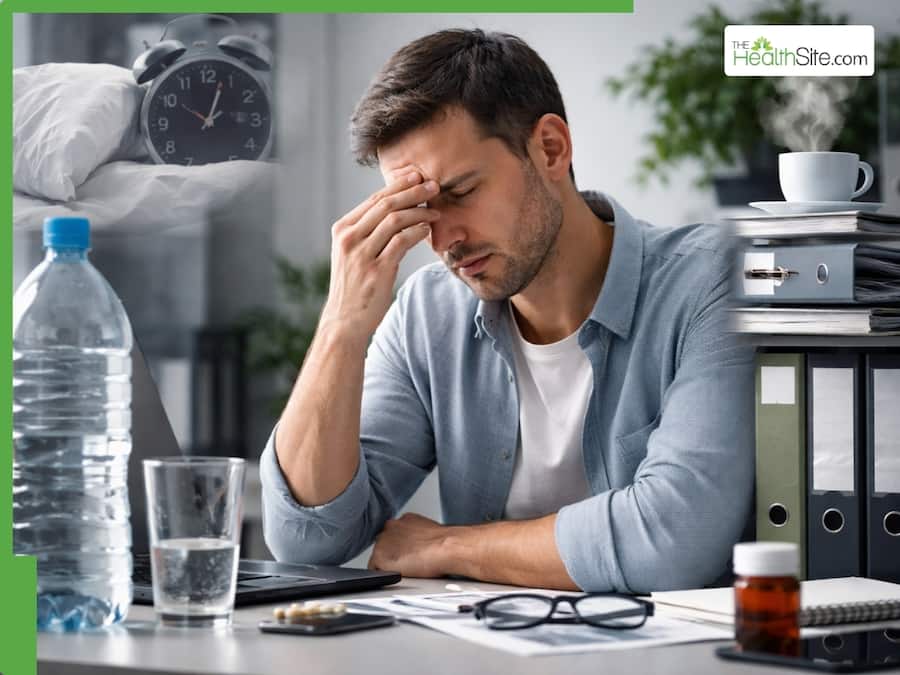 Men’s Health: How dehydration, poor sleep, stress and desk jobs are ...