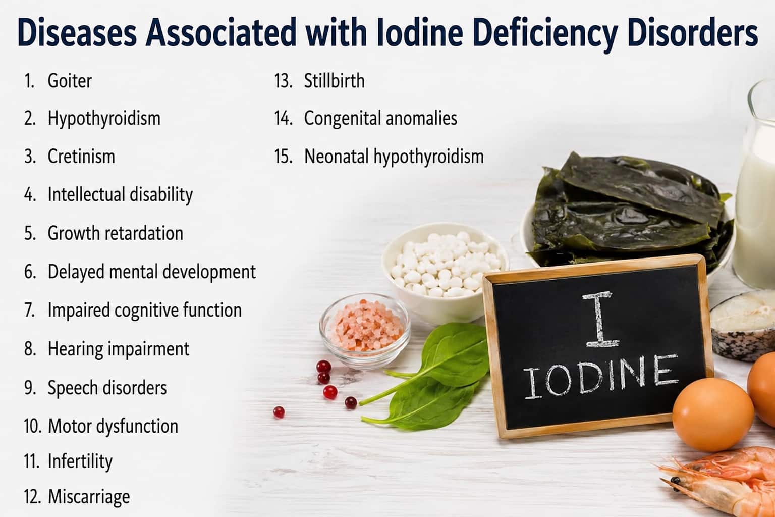 Iodine deficiency is slowly spiking again due to changing diets and low ...