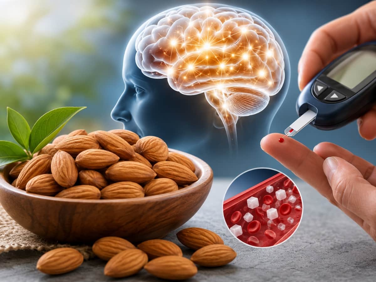Eating almonds daily may boost memory and help control blood sugar in ...