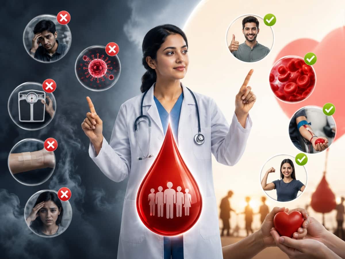 Blood donation myths vs facts: Expert debunks 5 common misconceptions ...