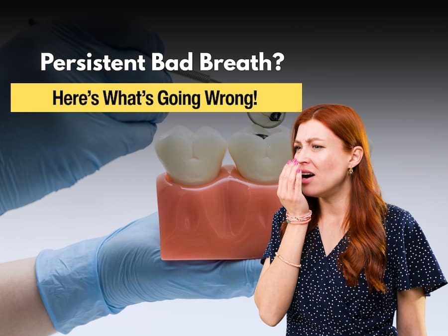 Bad breath and bleeding gums could be a warning sign of something ...