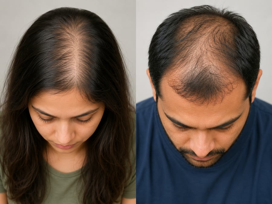 बालों की डेंसिटी कम होने का क्या कारण होता है? | TheHealthSite.com Hindi